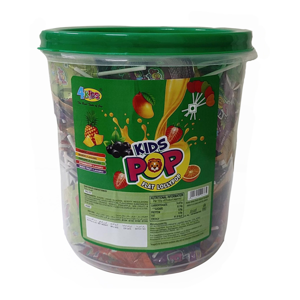 Kids Pop Containers - 4KIDS